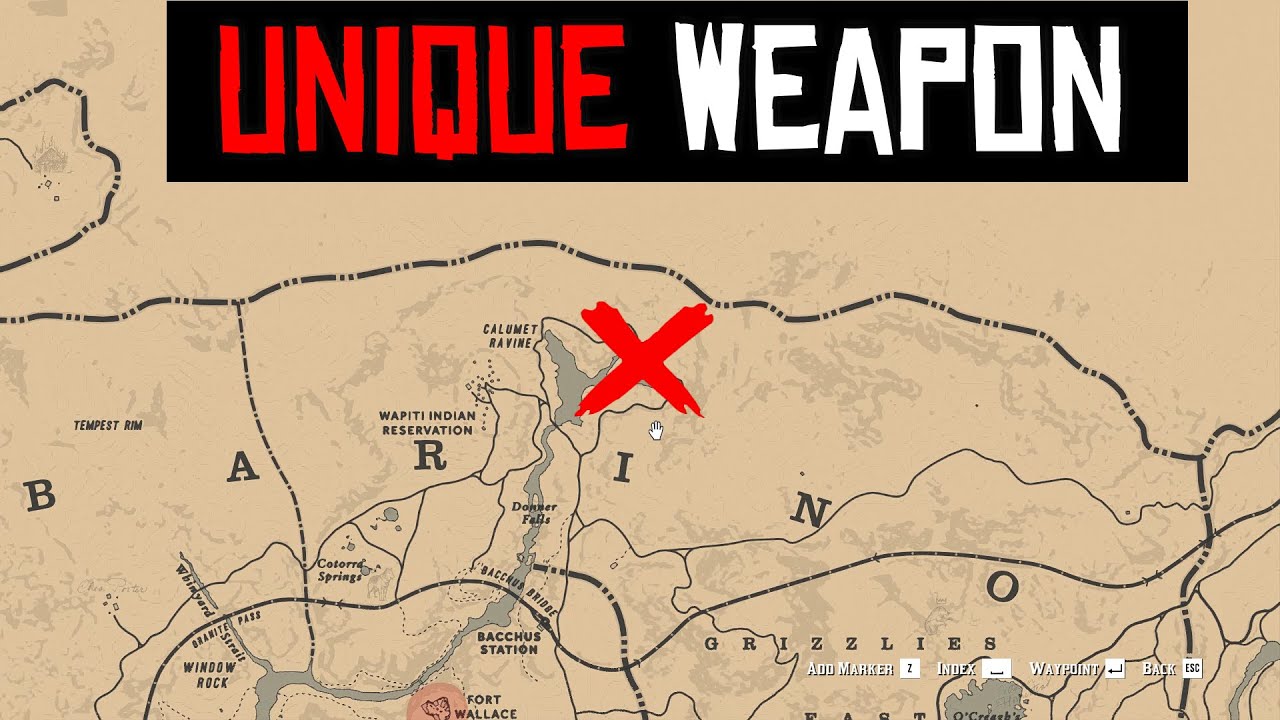 This place has a Unique & Useful RARE Weapon - Red Dead Redemption 2 ...