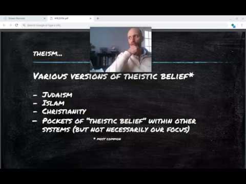 Worldview 7 (Theism) - YouTube