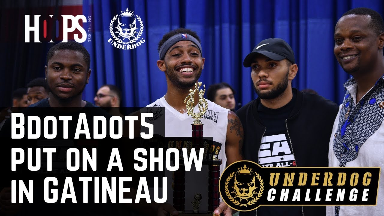 BdotAdot5 PUT UP A SHOW IN QUEBEC!!! BdotAdot5 Highlights at Underdog ...