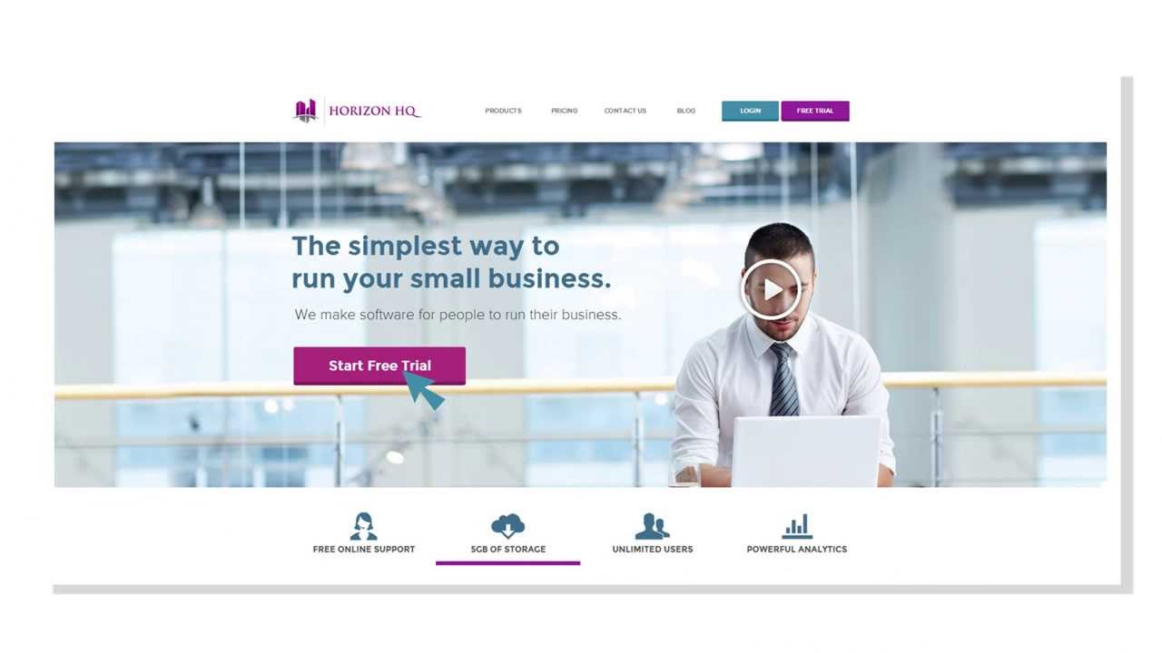 Horizon HQ - The Ultimate Cloud Software to Run Your Business - YouTube