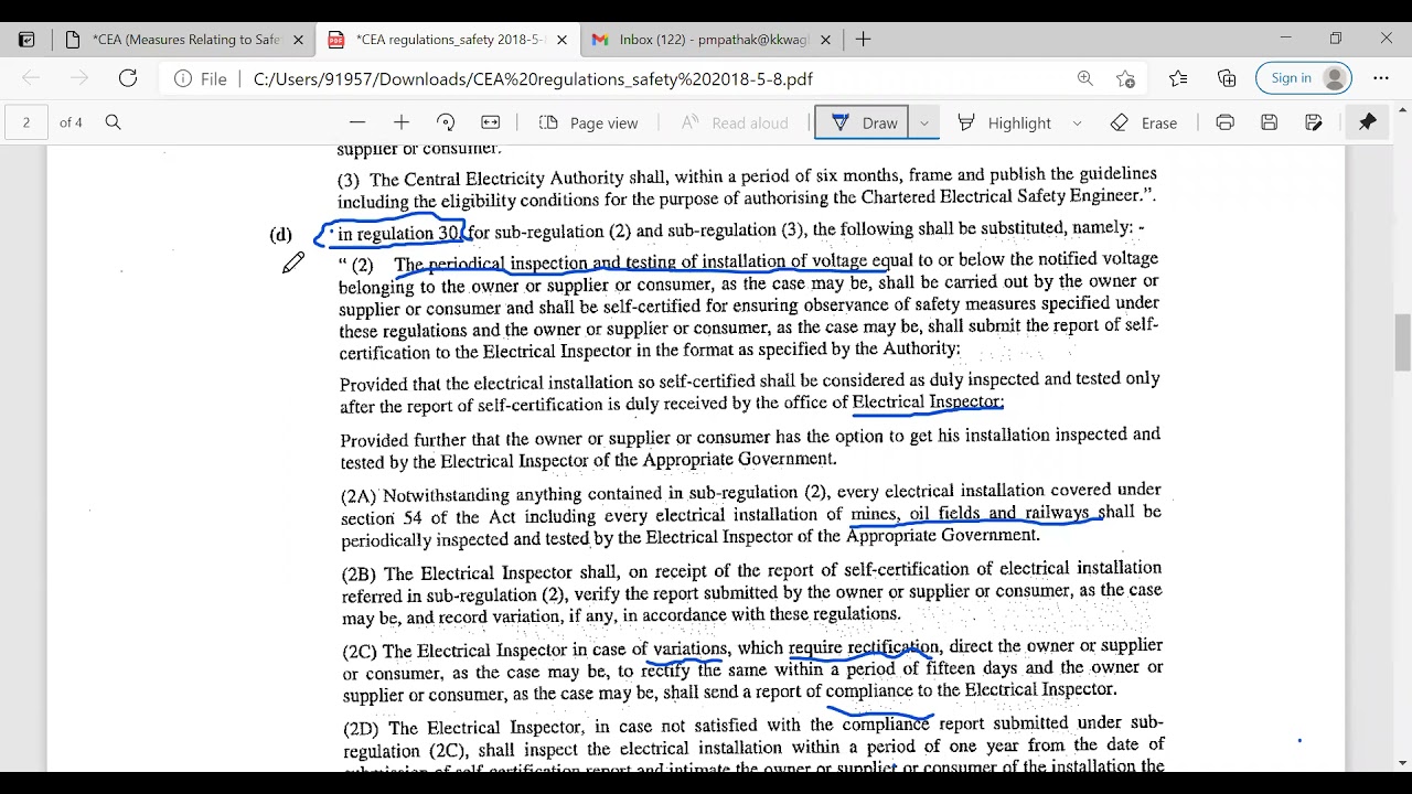 Central Electricity Authority (CEA) Regulation 2015 & 2018 - YouTube