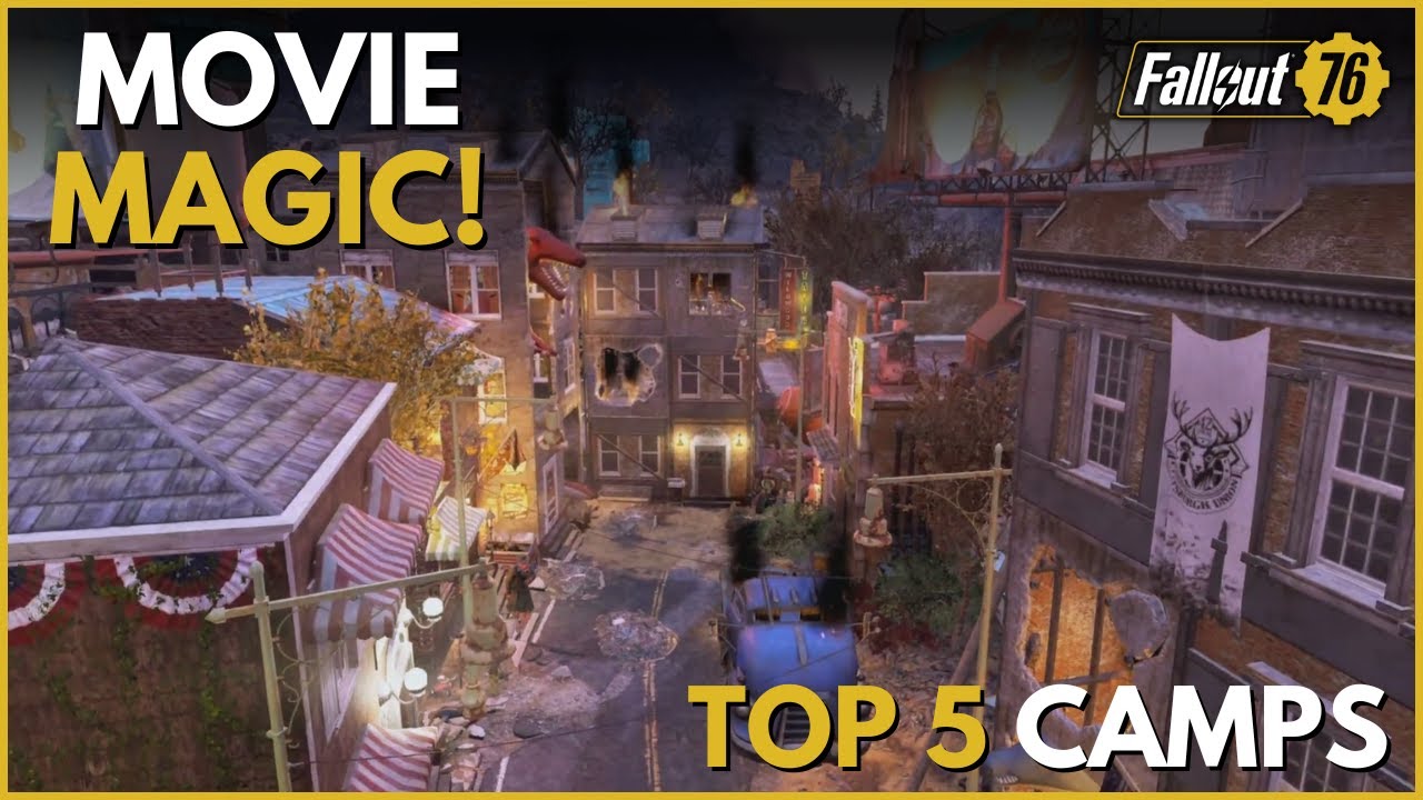 This Weeks BEST CAMP BUILDS! Fallout 76 Top 5 Camps - YouTube