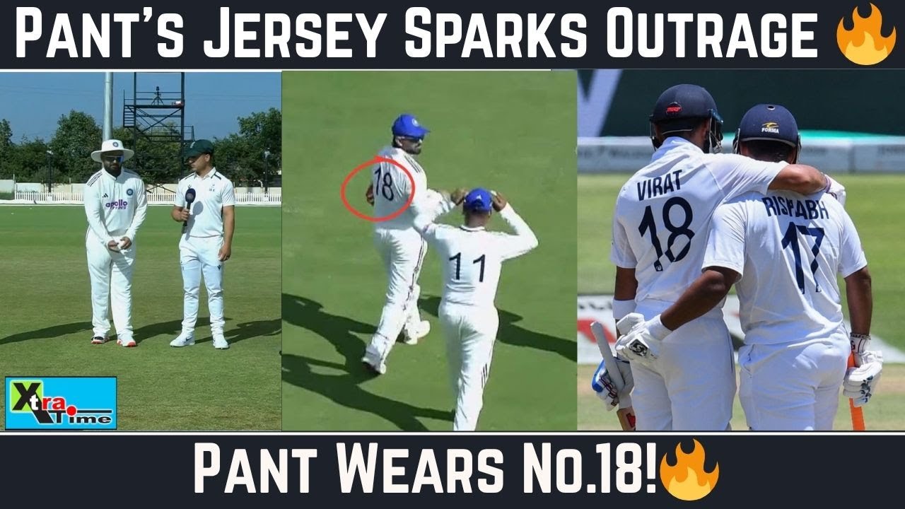 Rishabh Pant’s No. 18 Jersey Number Tease Sets Internet On Fire। Fans ...