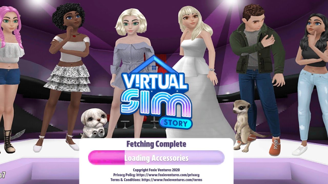 Virtual Sim Story: Dream Life Android/iOS Gameplay - YouTube