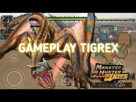 [MHFU] [QUEST 4] : Long Sword vs - Tigrex - YouTube
