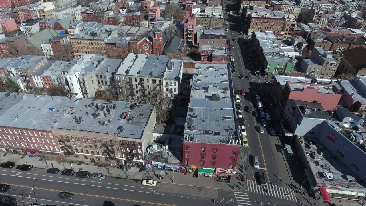 Ultimate Aerial Video of Green point Brooklyn Drone Fly 4k - YouTube