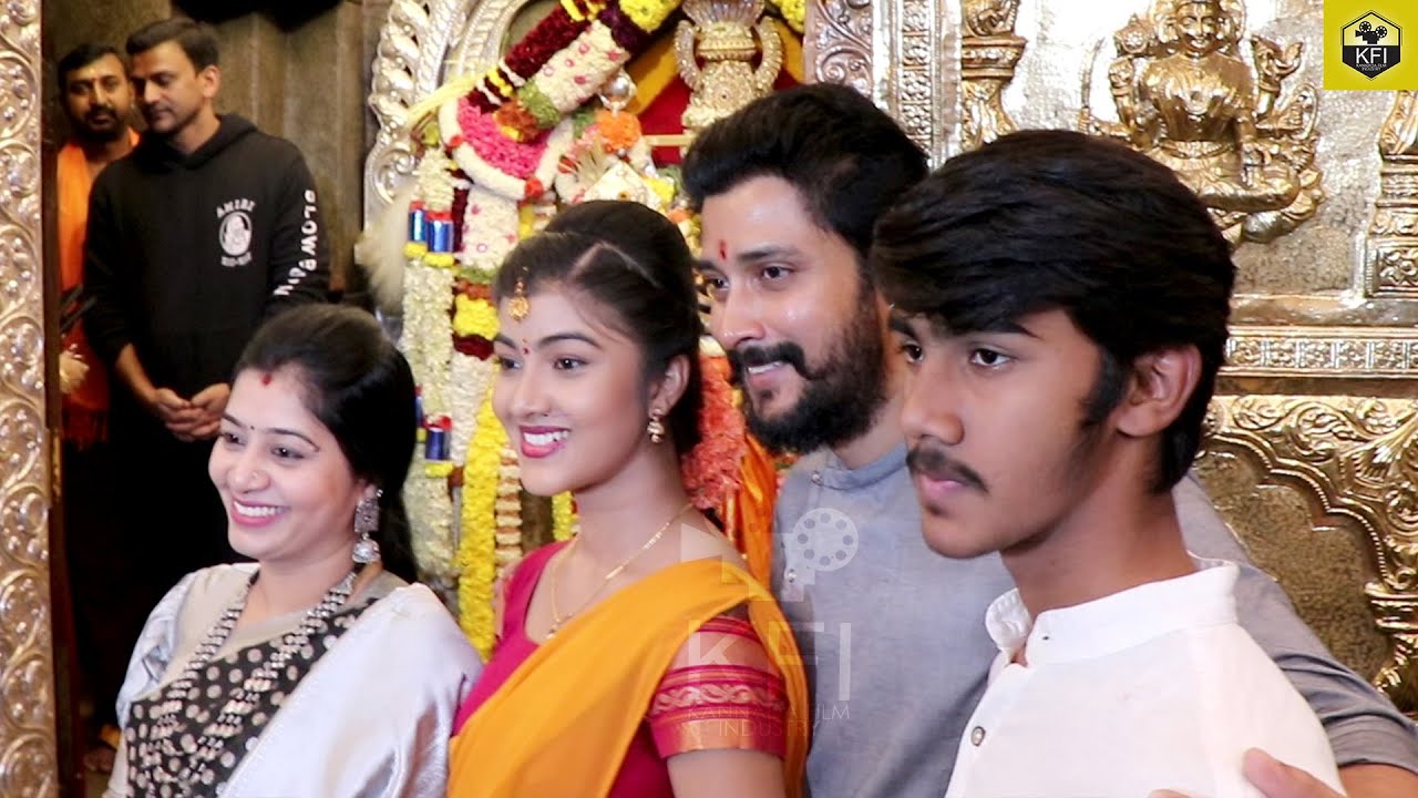 Kannada Actor Prem Family Photo