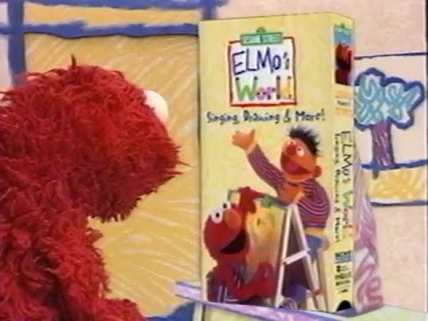 Elmo's World - Singing, Drawing And More! (2000 VHS Rip)