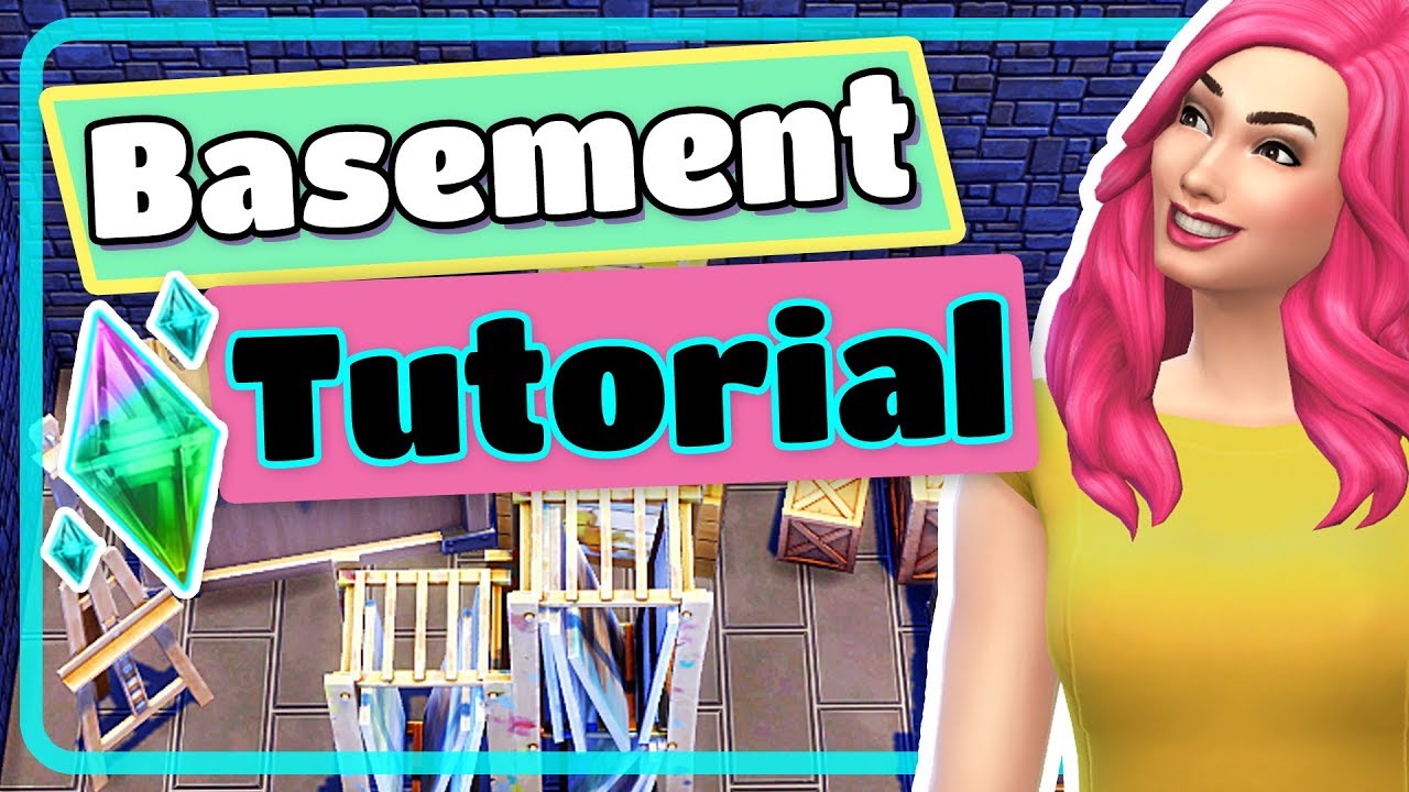 The Sims 4 How to Create a Basement Tutorial for Beginners - YouTube
