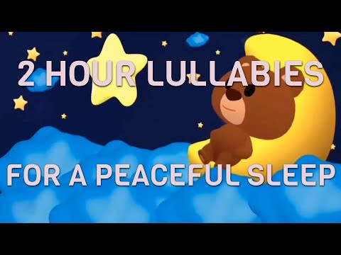2-Hour Lullaby Music for Kids with Animated Sleeping Bear | Relaxing ...