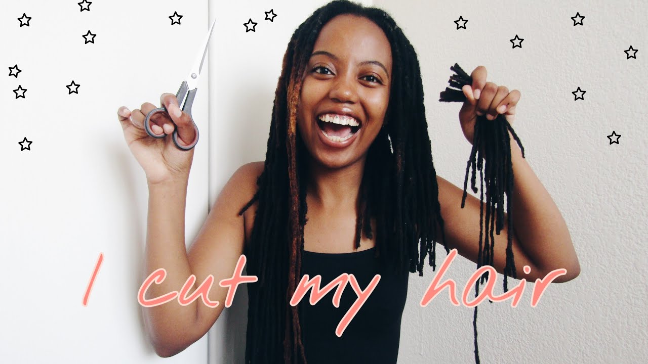 I CUT MY HAIR! | Trimming Dreadlocks | South African Youtuber - YouTube