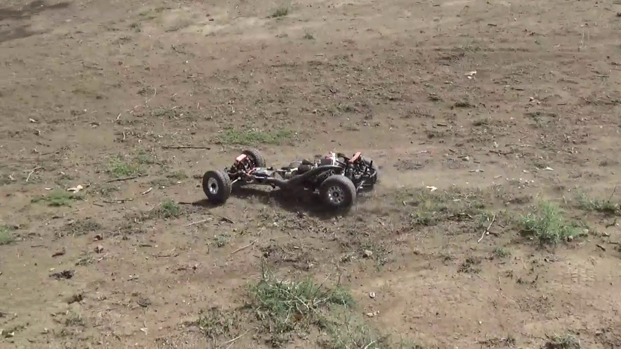 OBR 61cc Prototype Twin Testing - YouTube