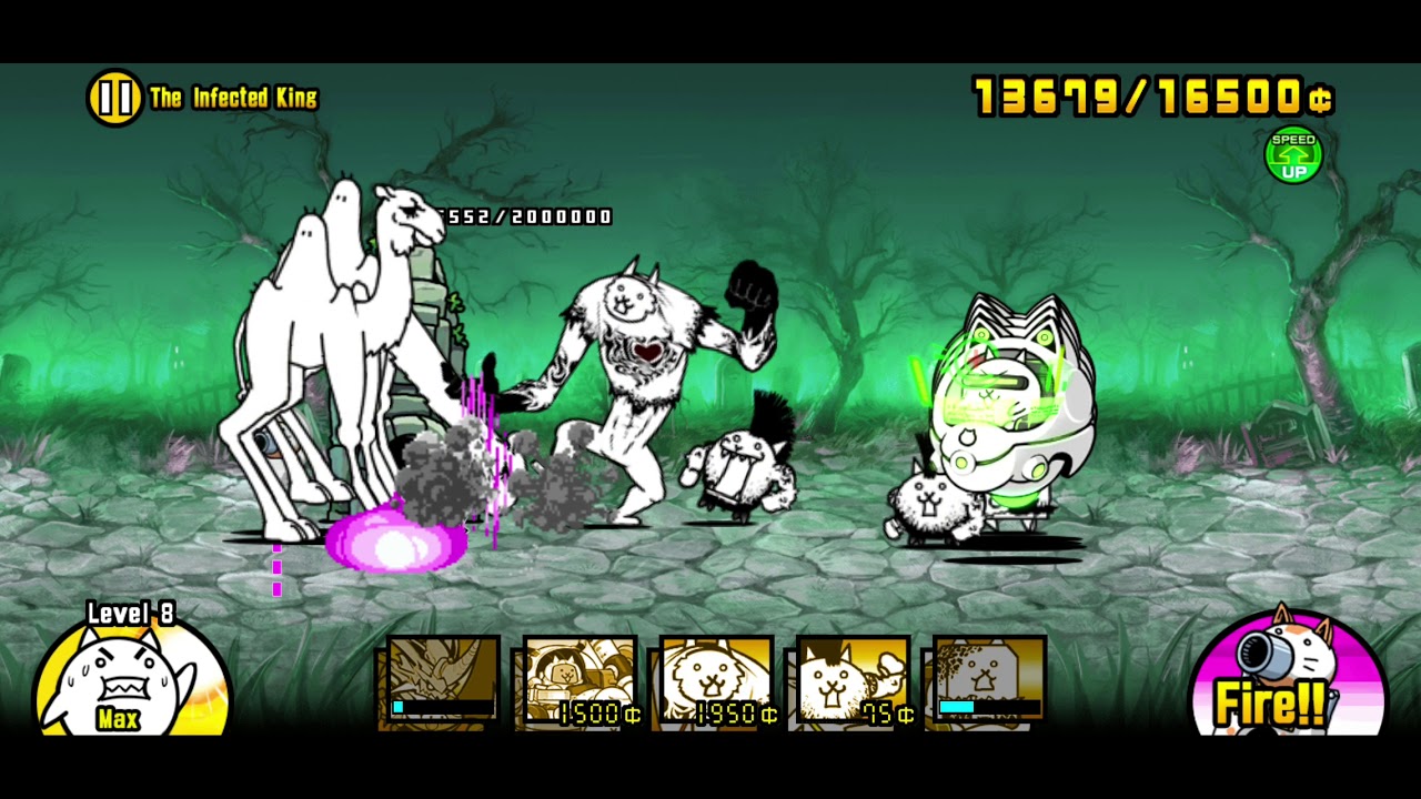 battle cats- the infected king (feat. power piledriver cat) - YouTube