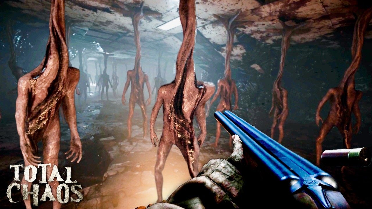 TOTAL CHAOS: Good & Bad Endings + All Secrets - FPS Survival Horror ...