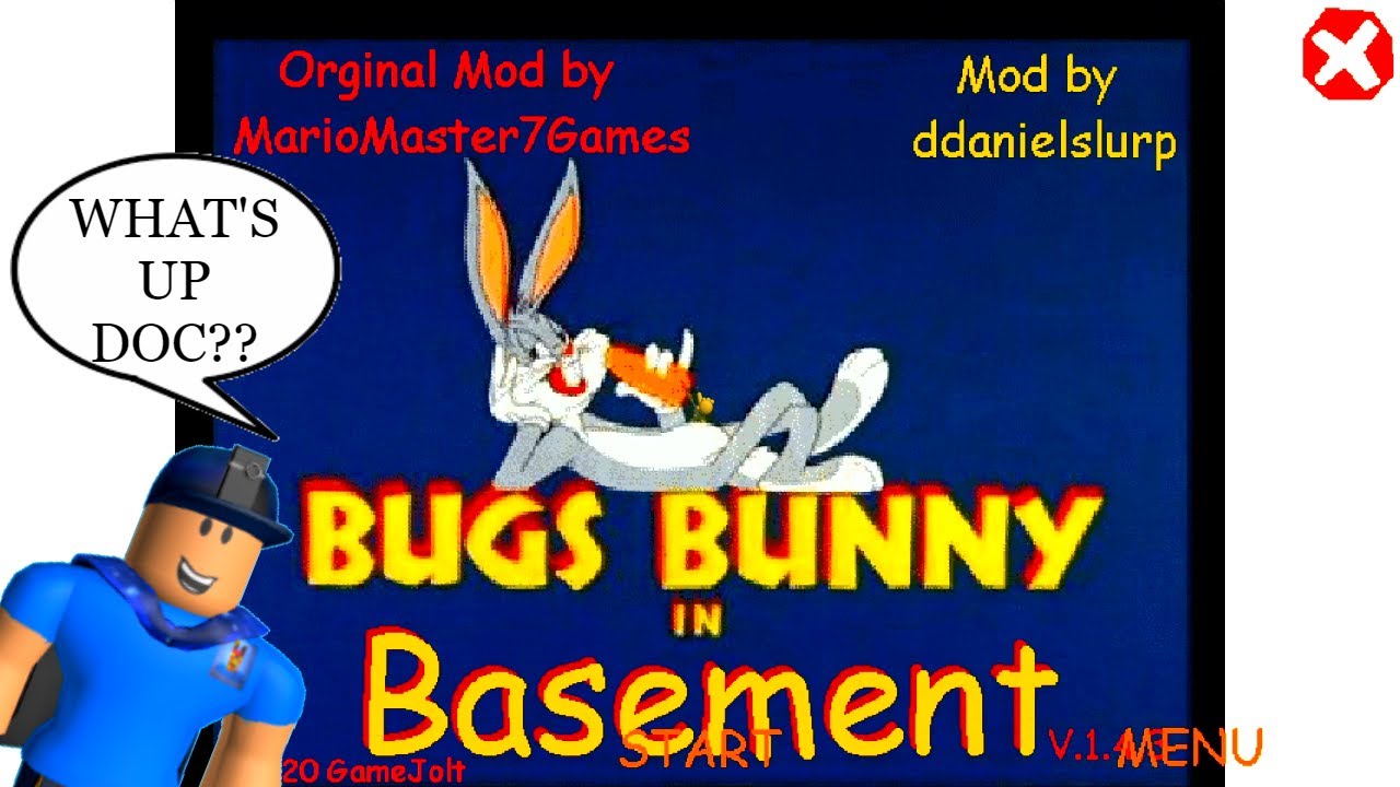 BUGS BUNNY WANTS YOU TO COME DOWN TO THE BASEMENT?? | Baldi's Basics in ...