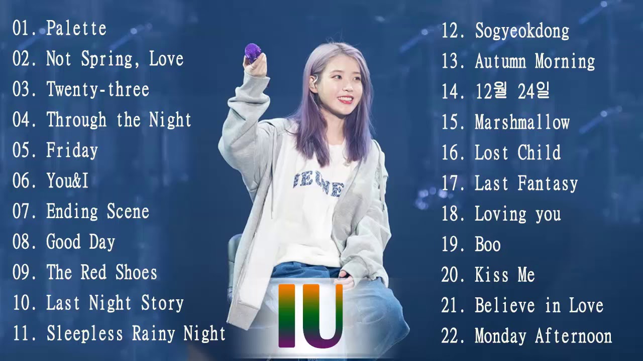 IU Greatest Hits || Collection The Best Of IU ( New Playlist ) - The ...