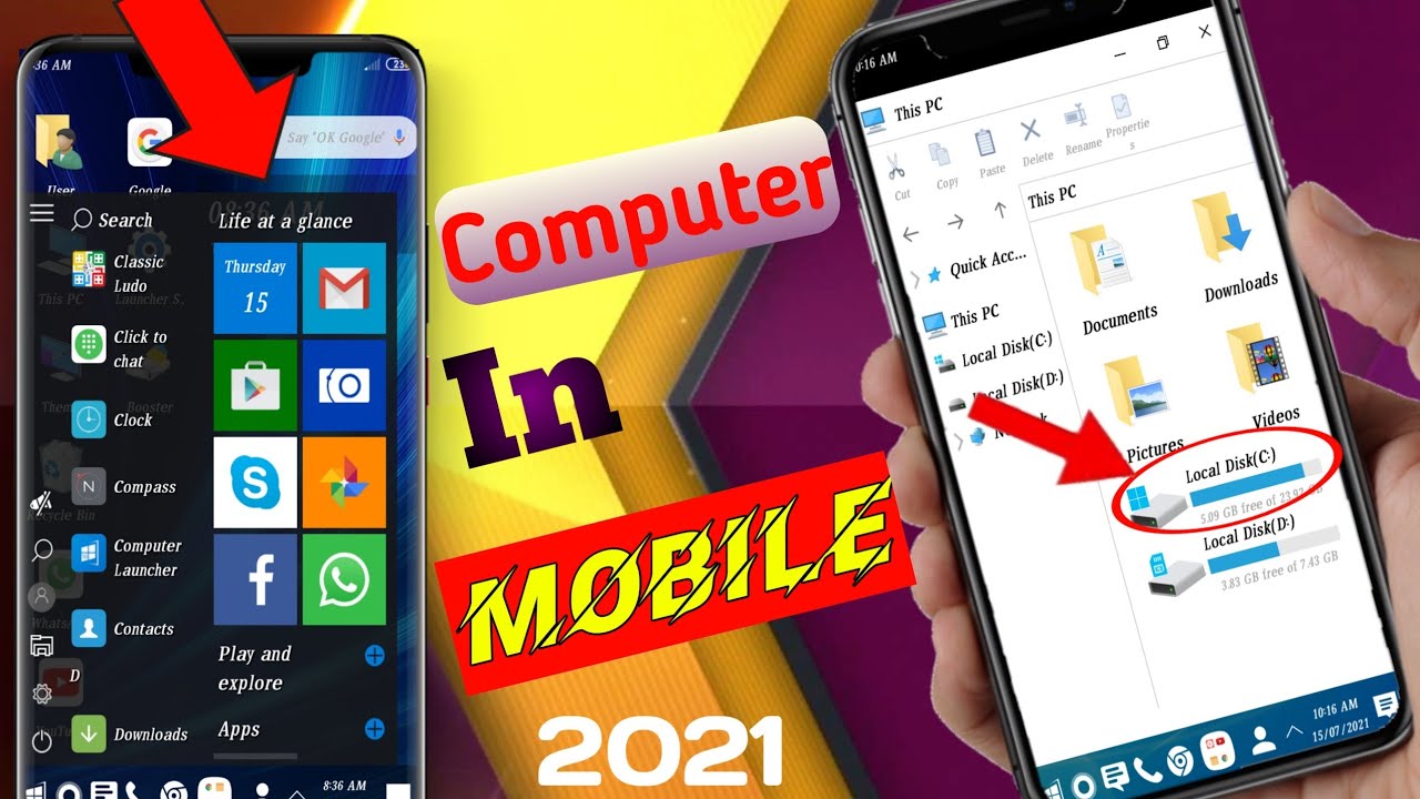 Turn Your Mobile Phone Into A Computer | How To Make Android Mobile To ...