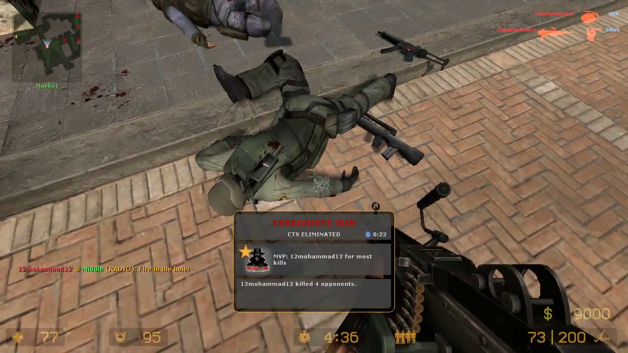 i am playing counter strike for the first time in channel - YouTube
