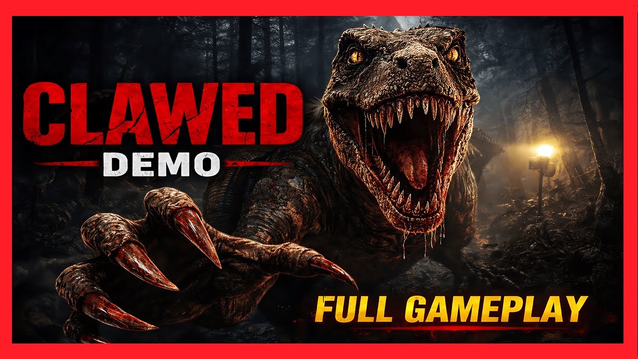 CLAWED | Full Demo Playthrough (No Commentary) | Indie Horror Demo ...