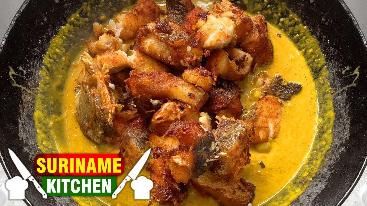 Bang Bang Vis Mootjes Gebakken In Masala KOKEN IN SURINAME - YouTube