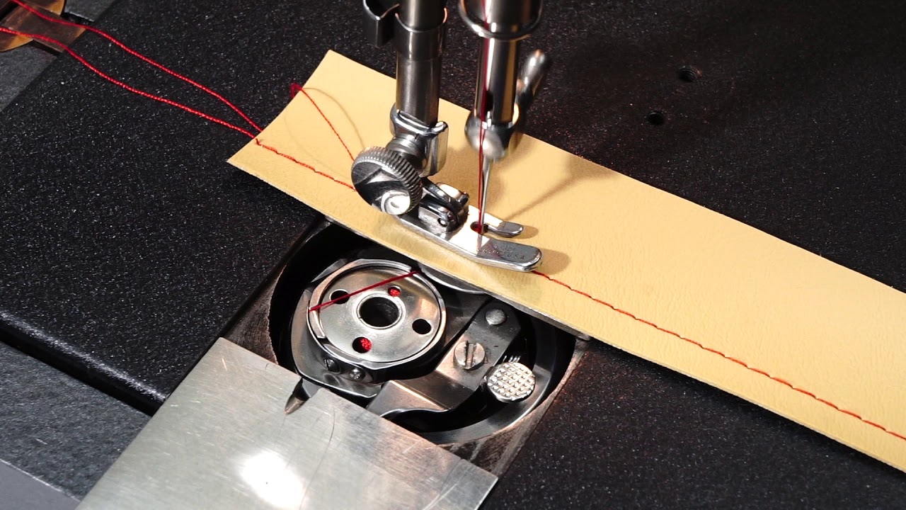 Vintage 1951 SINGER 66 sound when sewing properly. - YouTube