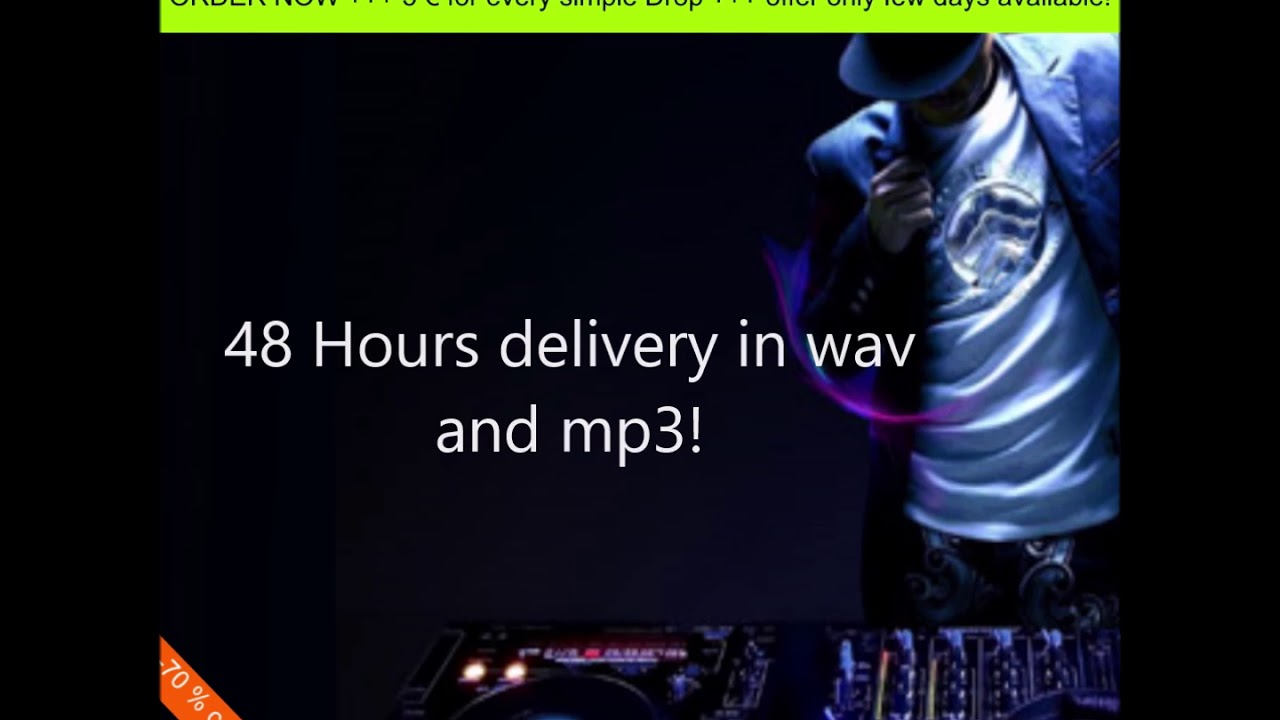 Get YOUR personalized DJ Drop/Jingle Vocal Sample for your DJ set/Mix ...