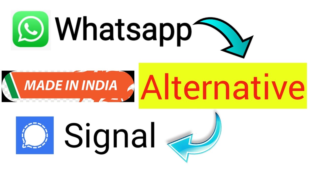 Whatsapp Alternative Signal app - YouTube