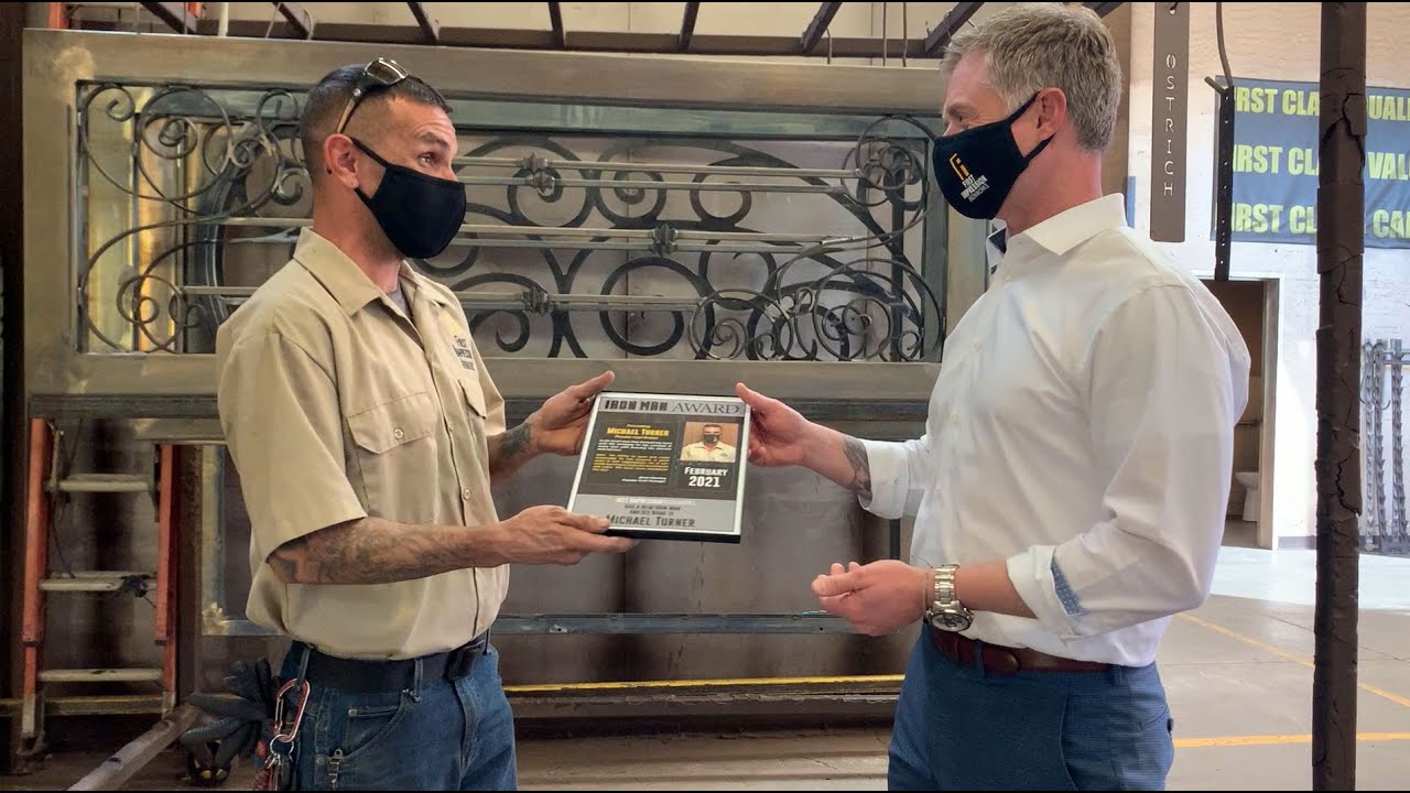 First Impression Ironworks Iron Man Award February 2021 - YouTube