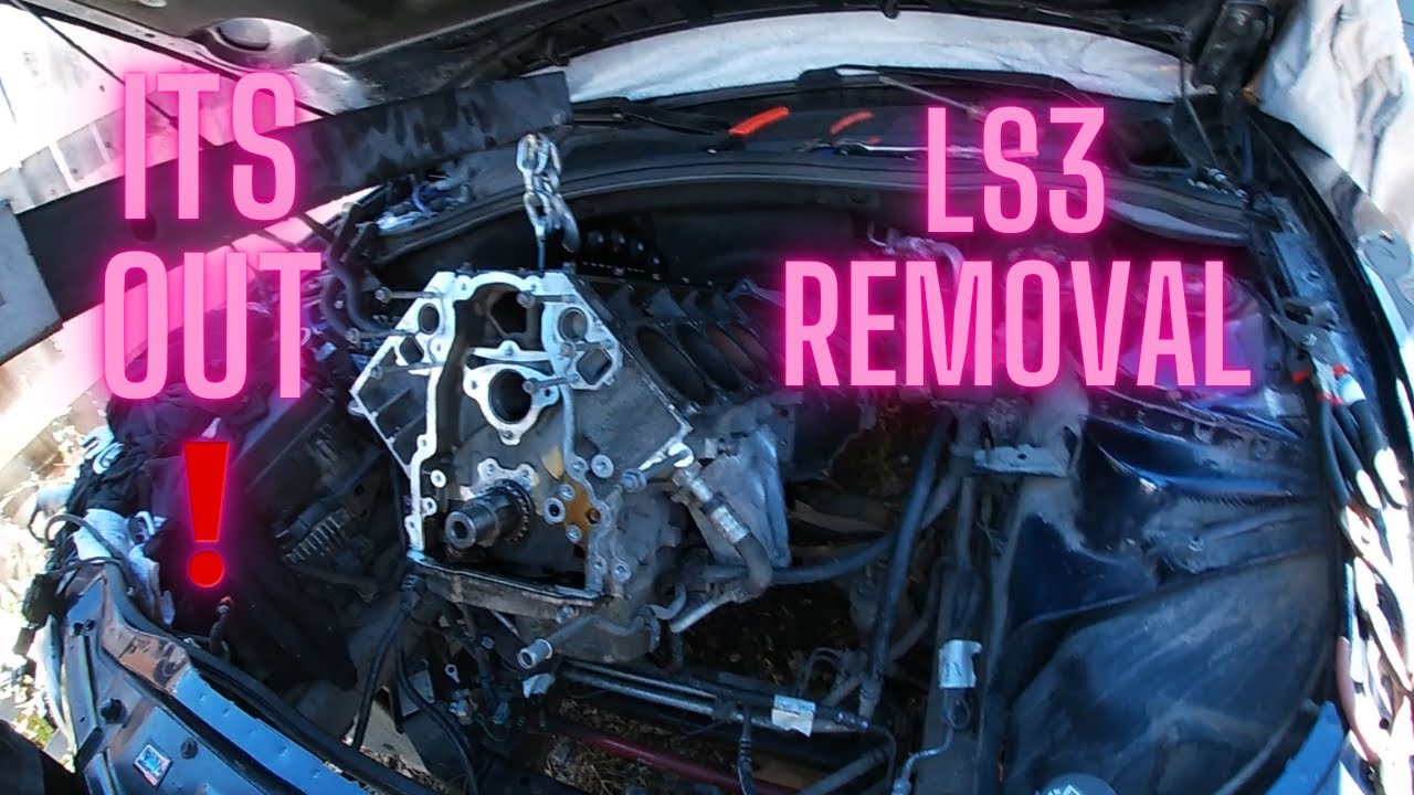 LS3/ L99 motor removal 🤘🏽🏁💯 - YouTube