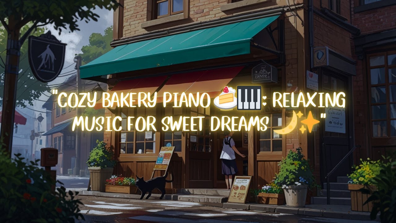 Cozy Bakery Piano 🍰🎹 Relaxing Music for Sweet Dreams 🌙 - YouTube