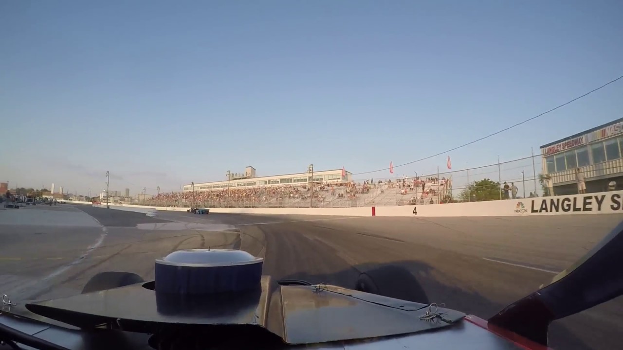 Langley Speedway Modifieds 6-10-17 Race #1 - YouTube