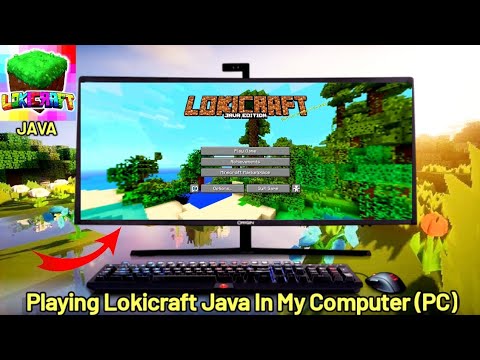 Playing Lokicraft Java Edition In My Computer (PC) | Lokicraft Java ...