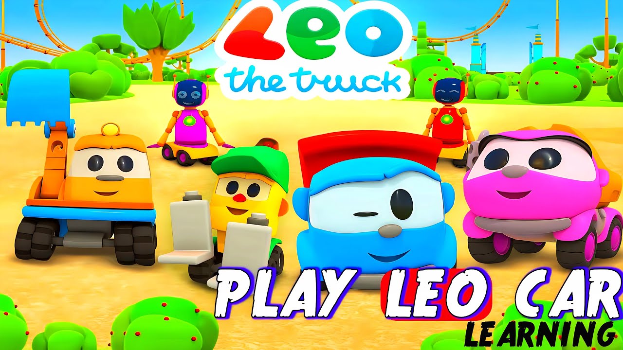 Leo car cartoon Kid's playing games and learning more #animation # ...