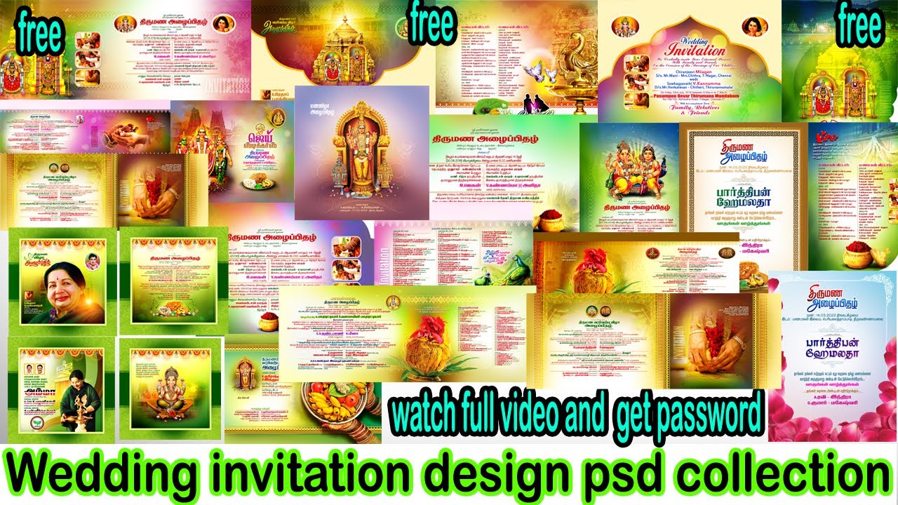 wedding invitations psd file collection|free wedding invitation psd ...