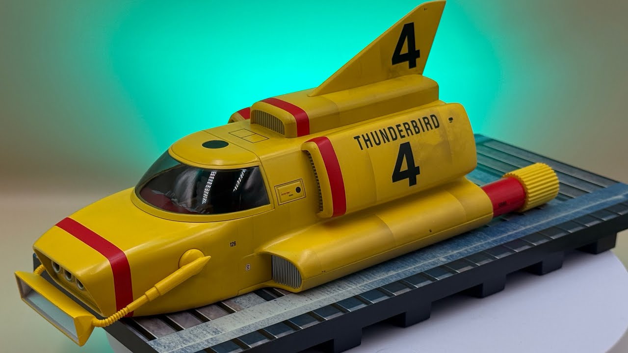 Thunderbirds: FINALLY Thunderbird 4 Die-Cast Model from Anderson ...