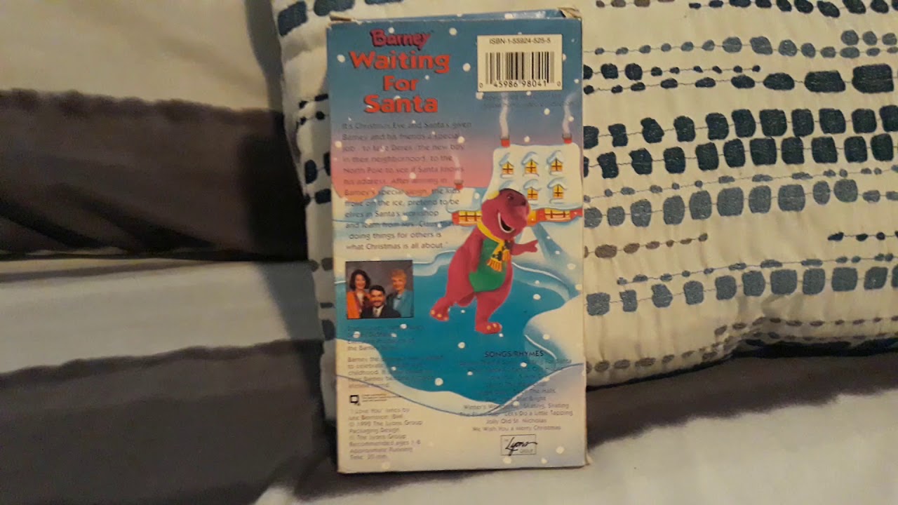 Barney & the Backyard Gang Waiting For Santa VHS Reviews - YouTube