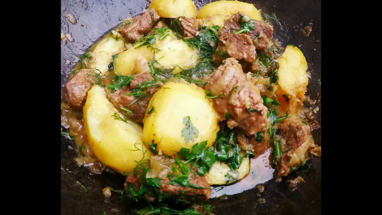 VERY SOFT BEEF IN KREMLIN STYLE ON THE FIRE IN THE POT. GIPSY KITCHEN ...