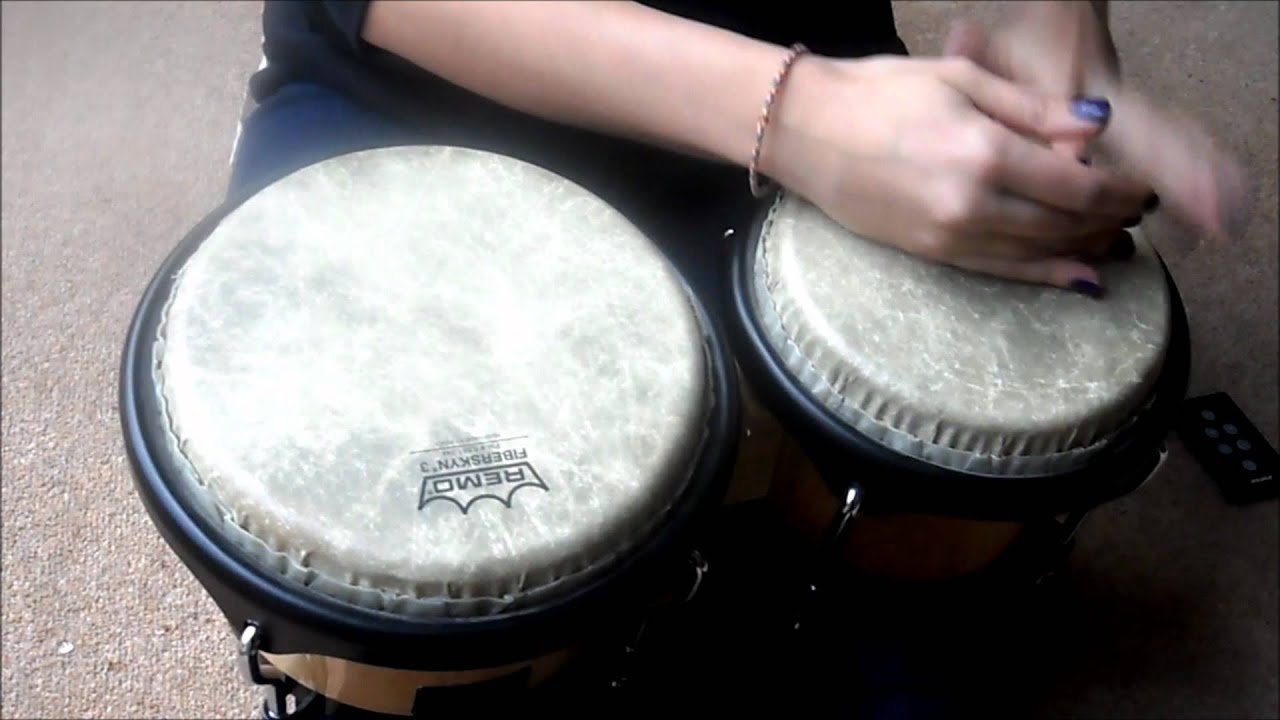 Working Day and Night Bongo Cover by Penny Elkins - YouTube