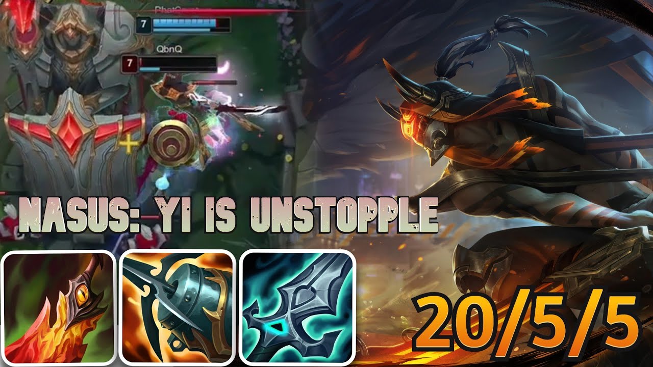 How to Carry team with master yi 20/5/5 jg - League of Legends | Game ...