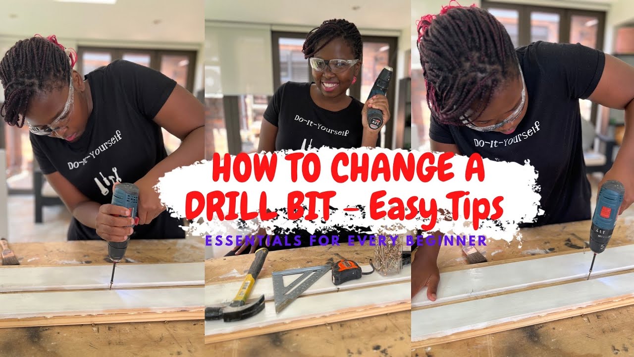 How to Change a Drill Bit: Easy Step-by-Step Guide for Beginners! - YouTube