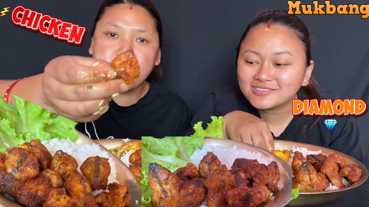 Eating the😲 Legendary CHICKEN DIAMOND💎, Golden Crunch |Mukbang| - YouTube