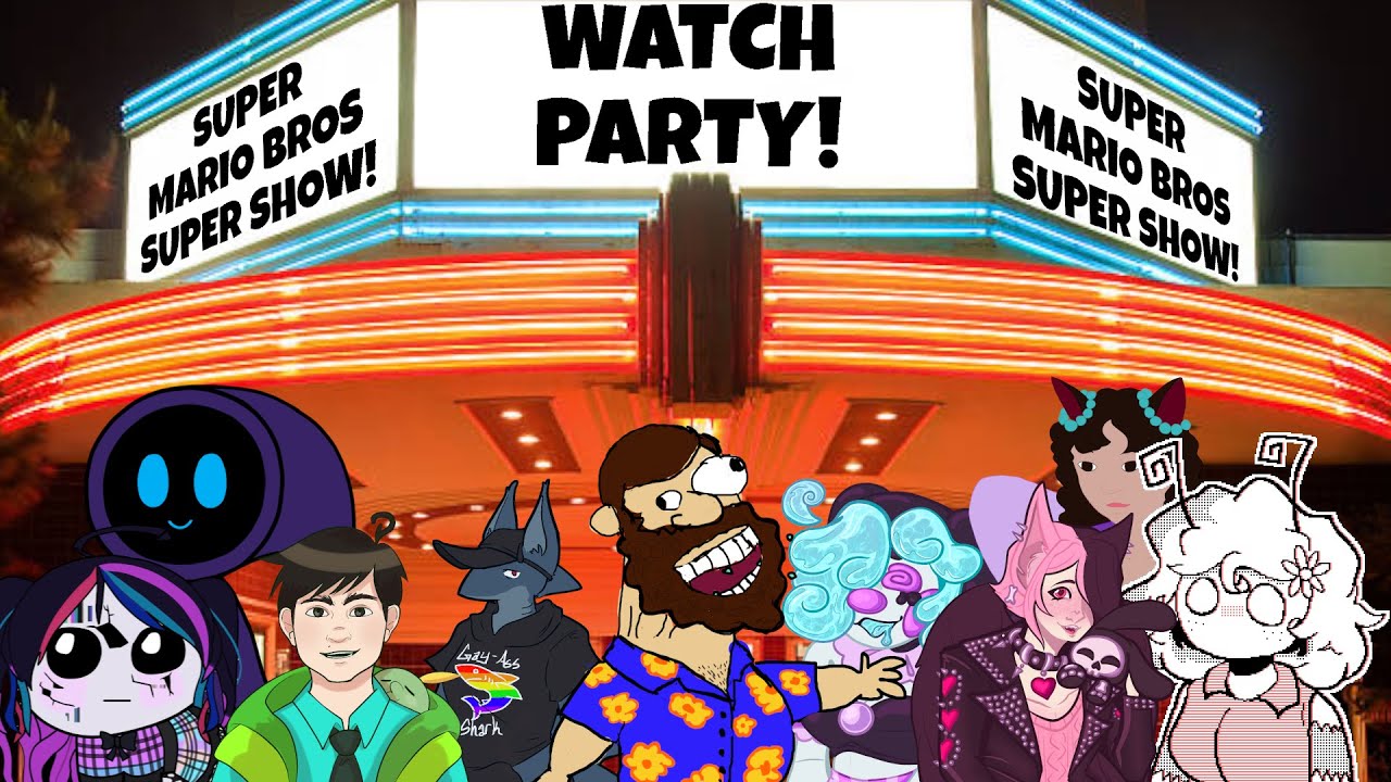 Mario March: Watch Party! The Super Mario Bros Super Show! - YouTube