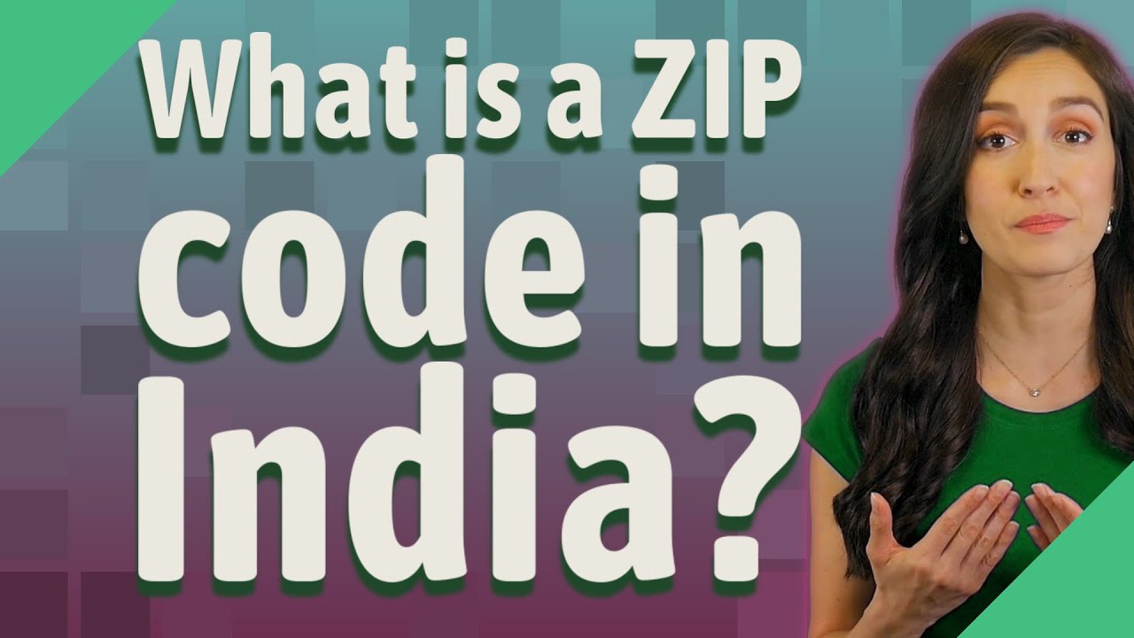 What is a ZIP code in India? - YouTube
