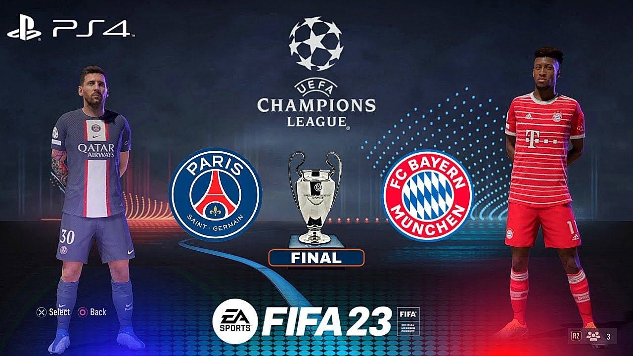 FIFA 23 - PSG Vs Bayern Munich - UEFA Champions League Final - PS4 Slim ...