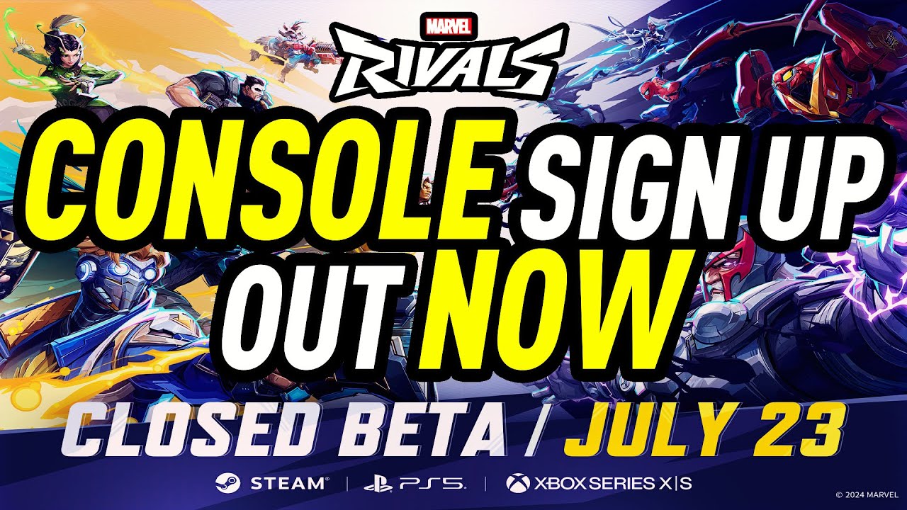 How To GET Marvel Rivals CONSOLE AND PC CLOSED BETA ACCESS # ...