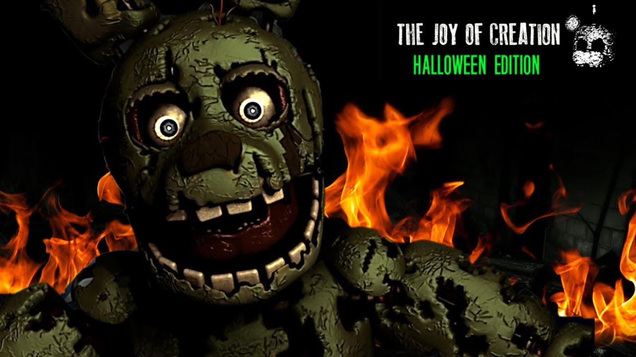 O HALLOWEEN DO SPRINGTRAP! - The Joy of Creation: Halloween Edition ...
