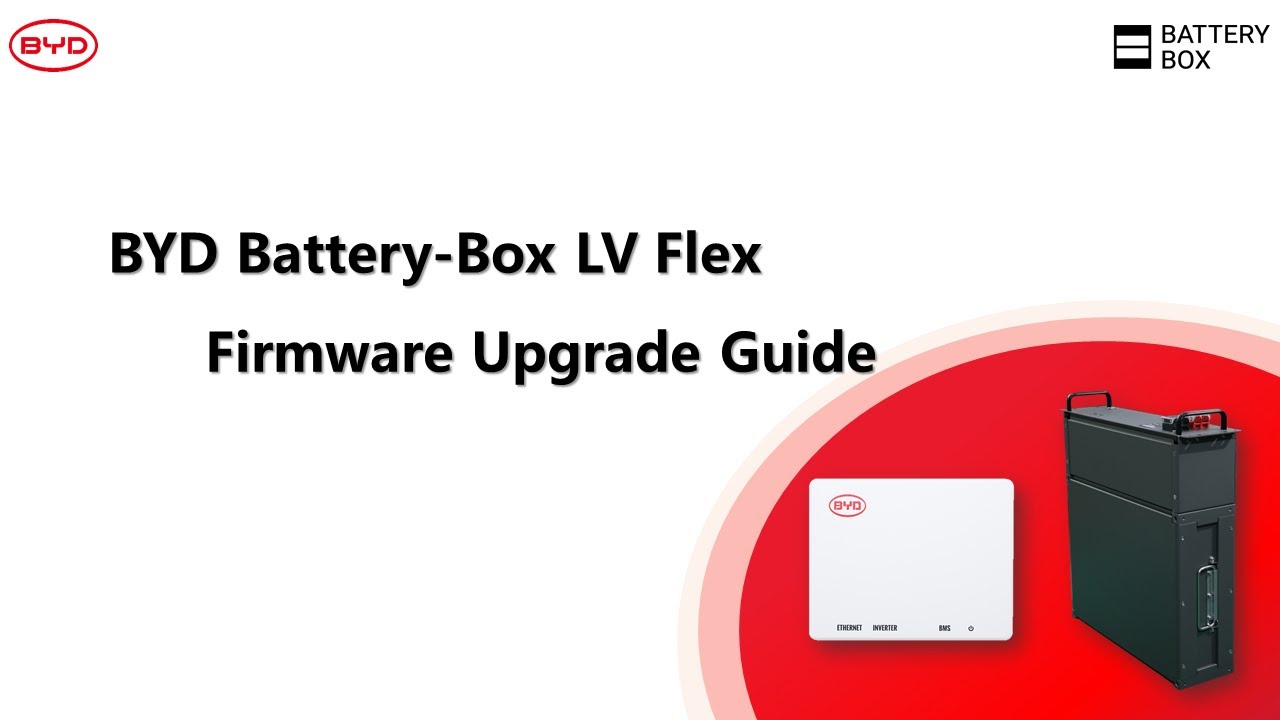 LV Flex Firmware Upgrade Guide - YouTube