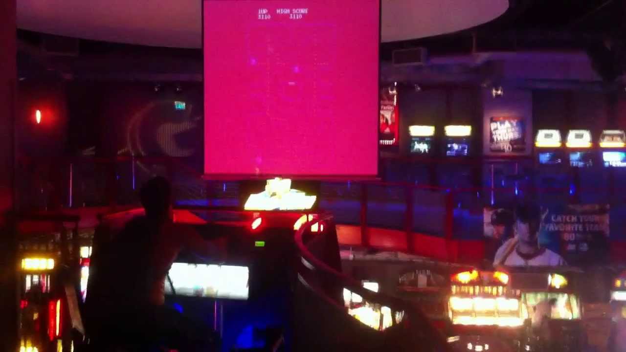 [Pac-Man Arcade] Projector Gameplay Demonstration (Gameworks, Tempe ...