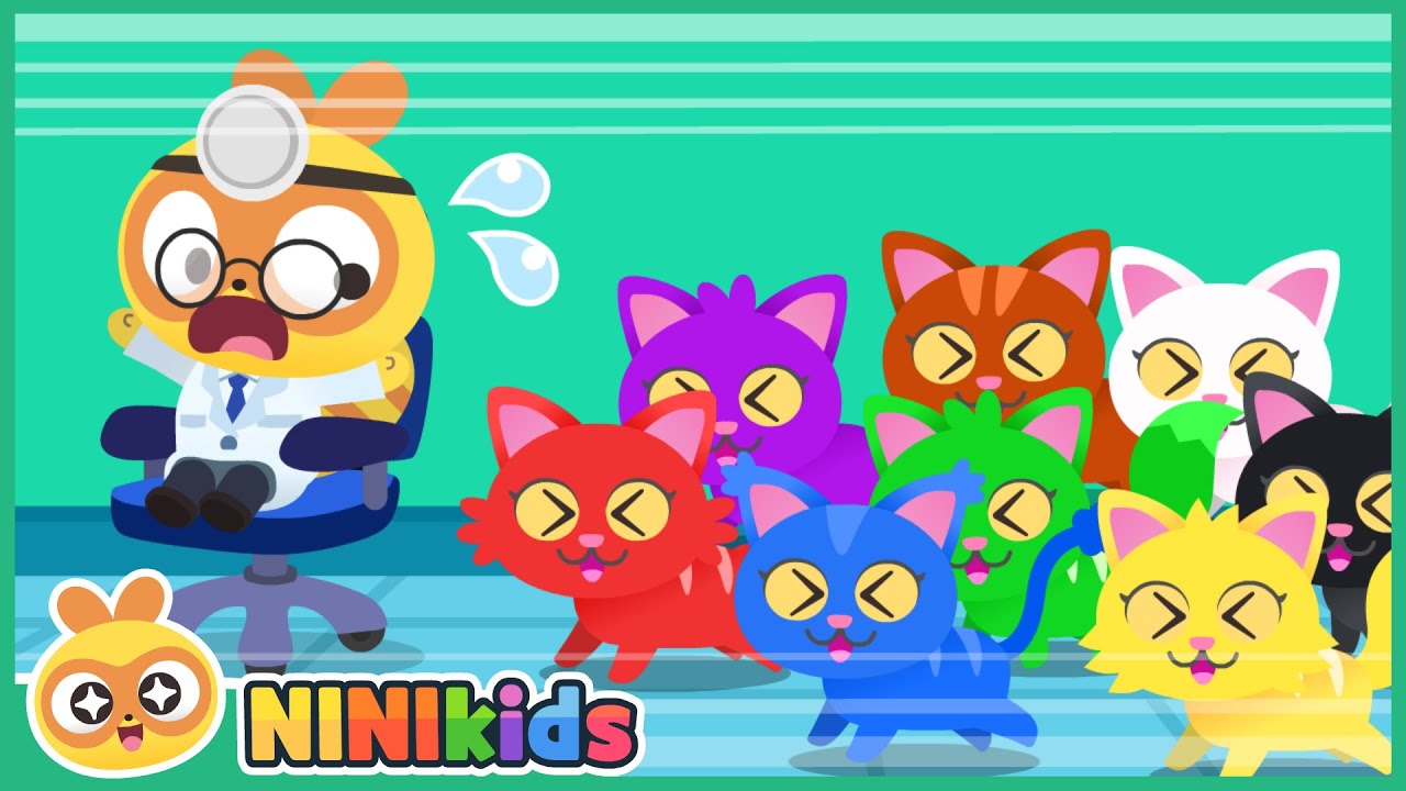 Baby cats were born! | Let's Have a Baby | Baby Cat | Colors Play for ...