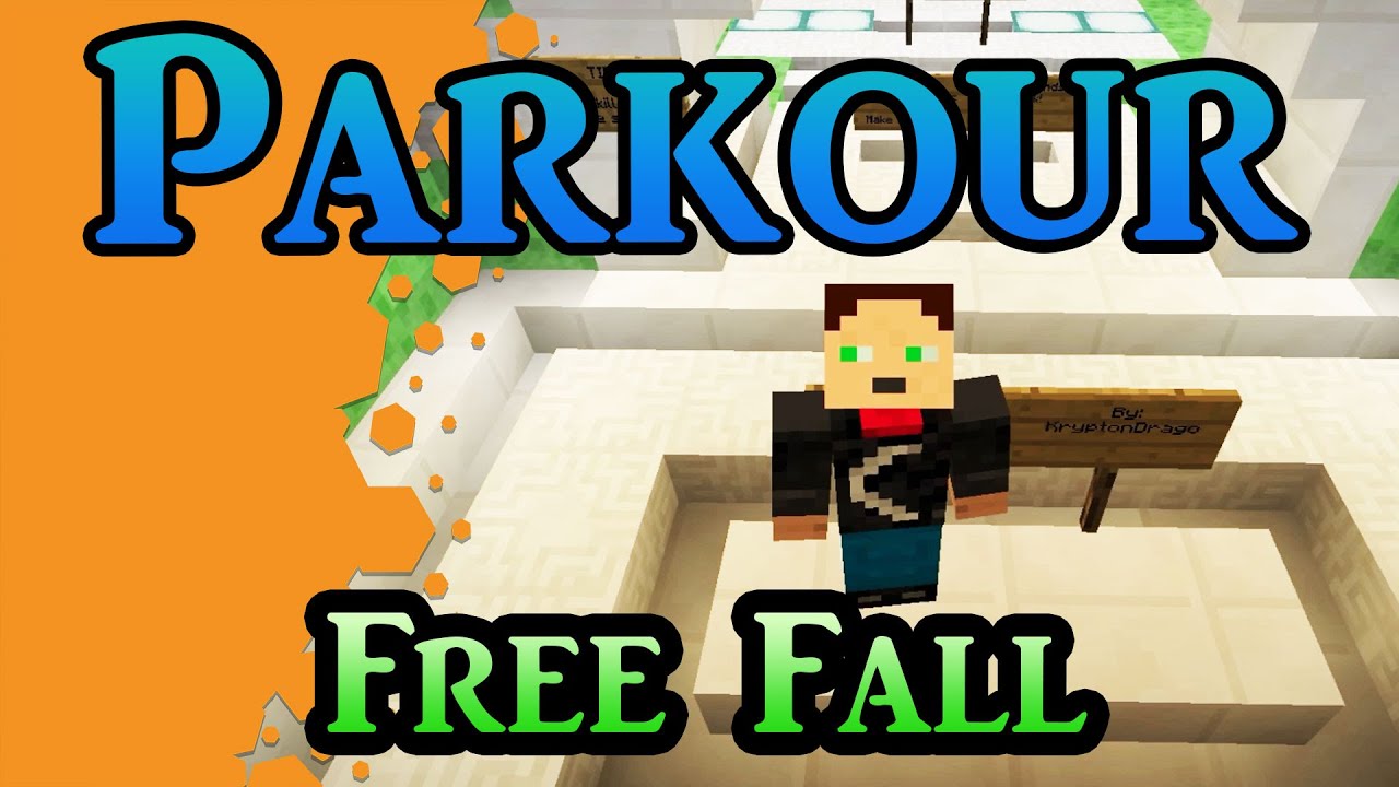 Dansk Minecraft - Free Fall Parkour - YouTube